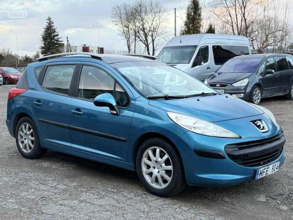 Blue Peugeot 207 2008 in Silute, with an engine capacity of 1.40 L and mileage of 300 thousand km for 899 €, photo 1 on AUTOMOTO.COM.LV