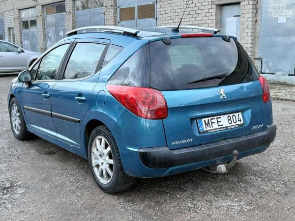 Blue Peugeot 207 2008 in Silute, with an engine capacity of 1.40 L and mileage of 300 thousand km for 899 €, photo 3 on AUTOMOTO.COM.LV
