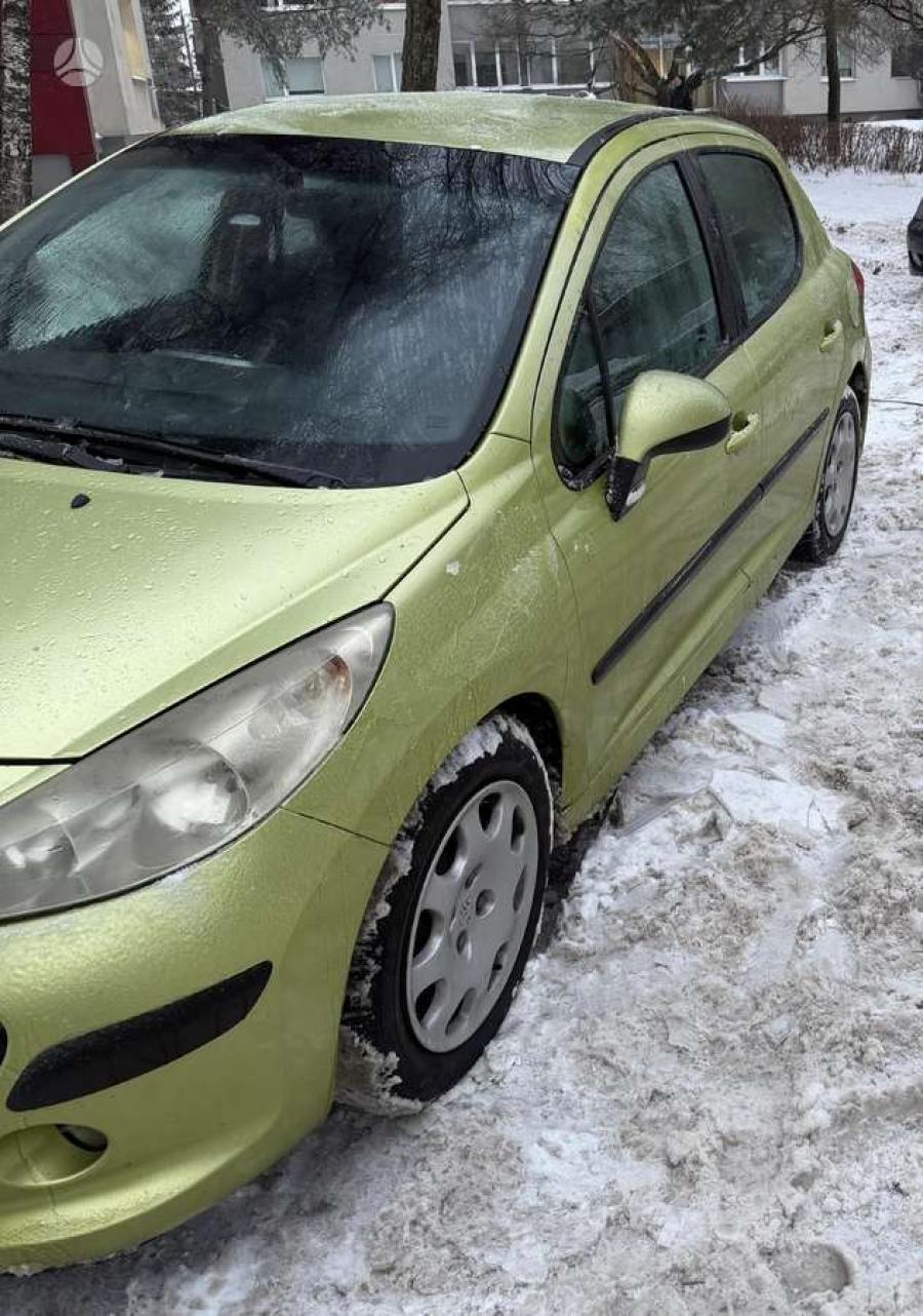 Zaļš Peugeot 207 2006 Kauņa, ar dzinēja tilpumu 1.60 L un nobraukumu 170 tūkst. km par 2200 €, foto 2 vietnē AUTOMOTO.COM.LV