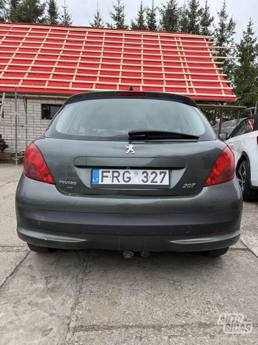 Zaļš Peugeot 207 2006 Raseiniai, ar dzinēja tilpumu 1.40 L un nobraukumu 106 tūkst. km par 1200 €, foto 4 vietnē AUTOMOTO.COM.LV
