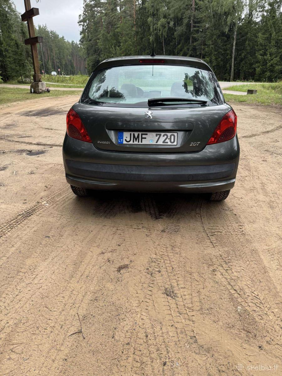 Zaļš Peugeot 207 2007 Kazlų Rūda, ar dzinēja tilpumu 1.60 L un nobraukumu 289 tūkst. km par 999 €, foto 5 vietnē AUTOMOTO.COM.LV