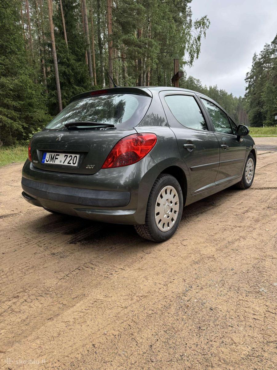 Zaļš Peugeot 207 2007 Kazlų Rūda, ar dzinēja tilpumu 1.60 L un nobraukumu 289 tūkst. km par 999 €, foto 7 vietnē AUTOMOTO.COM.LV