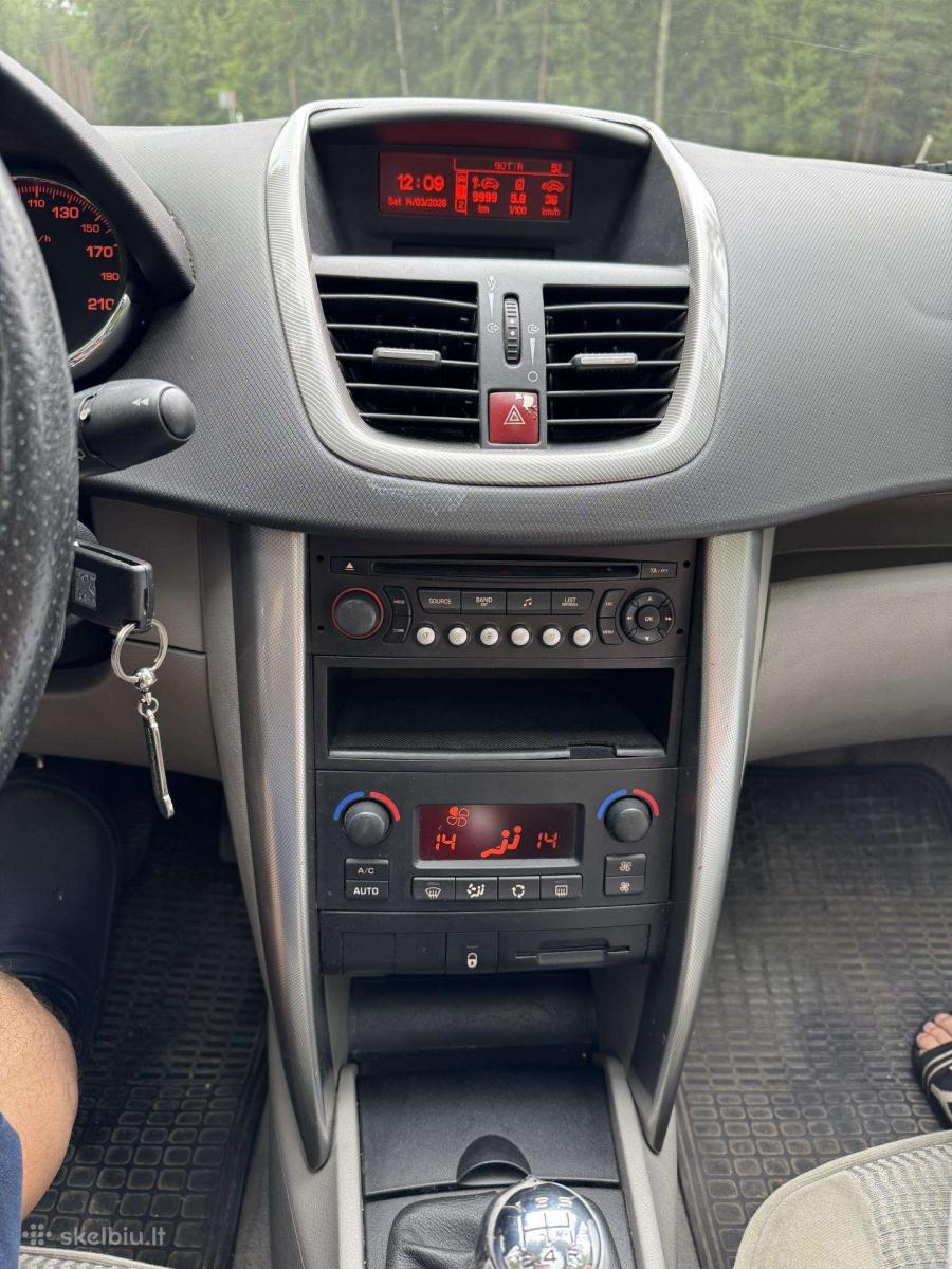 Zaļš Peugeot 207 2007 Kazlų Rūda, ar dzinēja tilpumu 1.60 L un nobraukumu 289 tūkst. km par 999 €, foto 29 vietnē AUTOMOTO.COM.LV