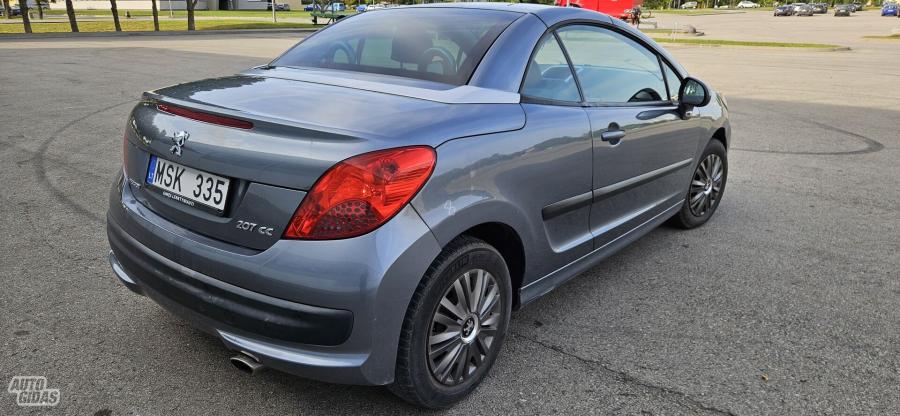 Grey Peugeot 207 2007 in Kaunas, with an engine capacity of 1.60 L and mileage of 198 thousand km for 2200 €, photo 5 on AUTOMOTO.COM.LV