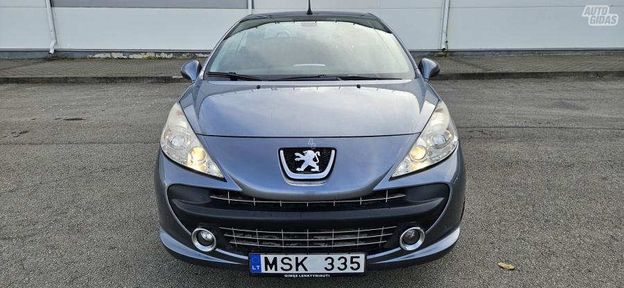 Grey Peugeot 207 2007 in Kaunas, with an engine capacity of 1.60 L and mileage of 198 thousand km for 2200 €, photo 6 on AUTOMOTO.COM.LV