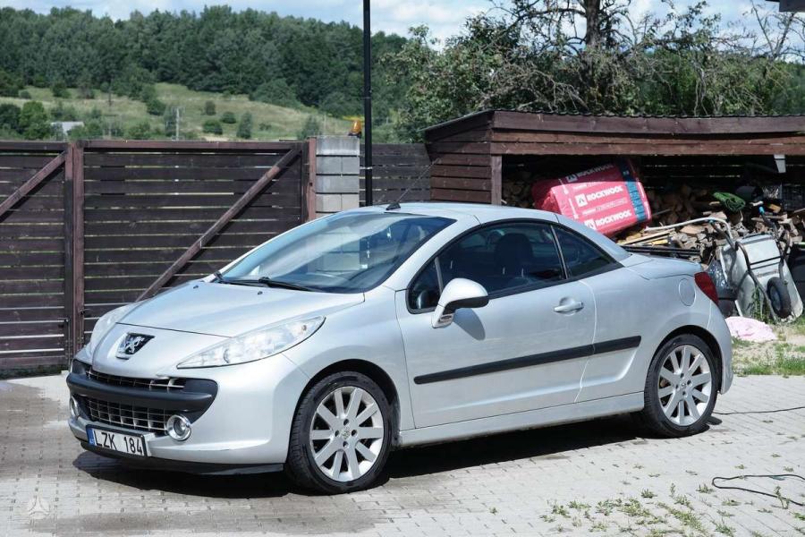 Grey Peugeot 207 2007 in Vilnius, with an engine capacity of 1.60 L and mileage of 272 thousand km for 2150 €, photo 1 on AUTOMOTO.COM.LV
