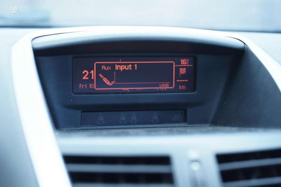 Grey Peugeot 207 2007 in Vilnius, with an engine capacity of 1.60 L and mileage of 272 thousand km for 2150 €, photo 23 on AUTOMOTO.COM.LV