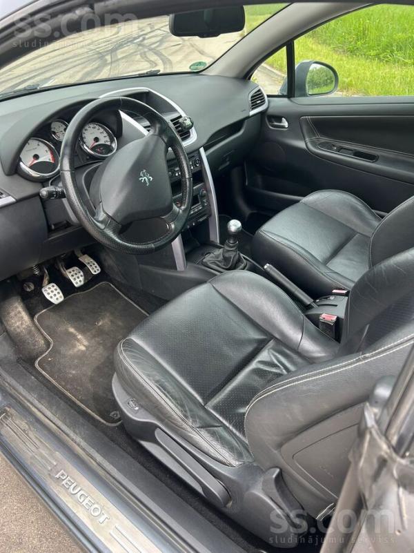 Grey Peugeot 207 2008 in Jelgava, with an engine capacity of 1.60 L and mileage of 236 thousand km for 3050 €, photo 9 on AUTOMOTO.COM.LV