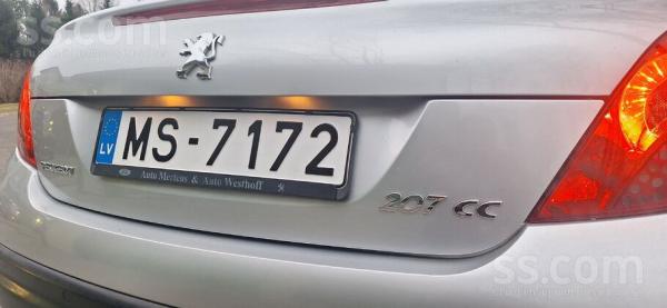 Серый Пежо 207 2008 в Елгава, объемом двигателя 1.60 л и пробегом 138 тыс. км за 2799 €, фото 5 на AUTOMOTO.COM.LV
