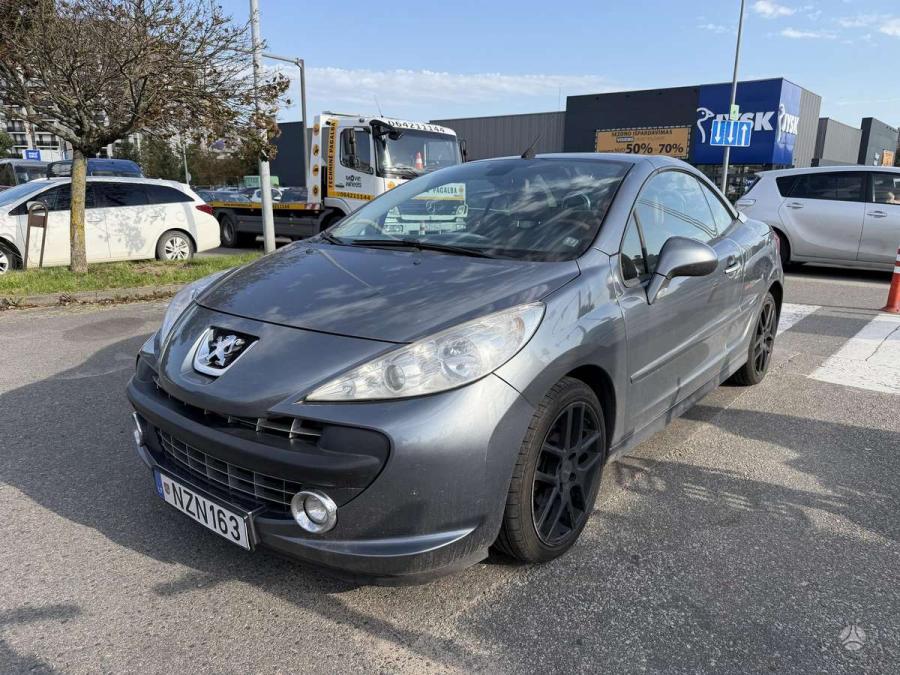Grey Peugeot 207 2008 in Vilnius, with an engine capacity of 1.60 L and mileage of 168 thousand km for 850 €, photo 1 on AUTOMOTO.COM.LV