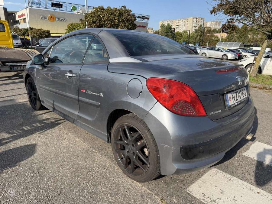 Grey Peugeot 207 2008 in Vilnius, with an engine capacity of 1.60 L and mileage of 168 thousand km for 850 €, photo 4 on AUTOMOTO.COM.LV