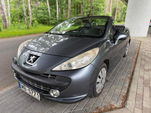 Grey Peugeot 207 2009 in Jurmala, with an engine capacity of 1.60 L and mileage of 183 thousand km for 2650 €, photo 5 on AUTOMOTO.COM.LV