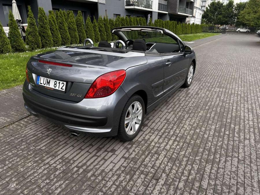 Grey Peugeot 207 2009 in Vilnius, with an engine capacity of 1.60 L and mileage of 199 thousand km for 1999 €, photo 16 on AUTOMOTO.COM.LV