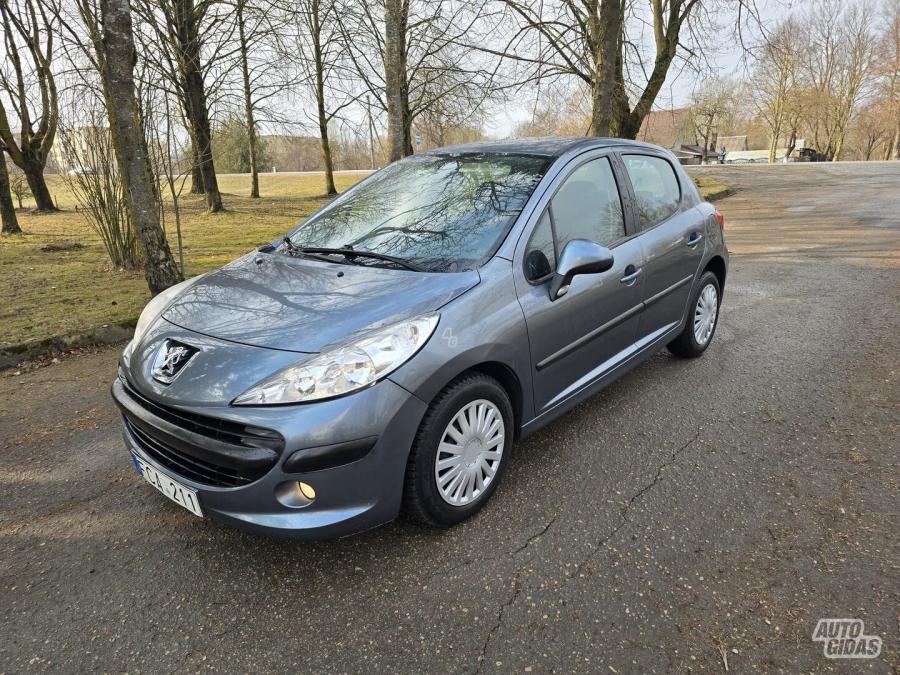 Pelēks Peugeot 207 2007 Radviliškis, ar dzinēja tilpumu 1.40 L un nobraukumu 112 tūkst. km par 1050 €, foto 1 vietnē AUTOMOTO.COM.LV