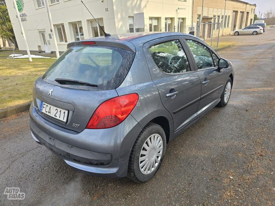 Pelēks Peugeot 207 2007 Radviliškis, ar dzinēja tilpumu 1.40 L un nobraukumu 112 tūkst. km par 1050 €, foto 4 vietnē AUTOMOTO.COM.LV