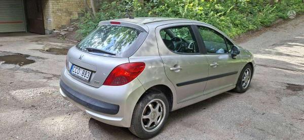 Grey Peugeot 207 2007 in Vilnius, with an engine capacity of 1.40 L and mileage of 116 thousand km for 470 €, photo 2 on AUTOMOTO.COM.LV