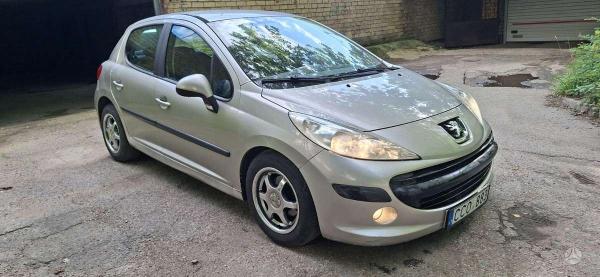 Grey Peugeot 207 2007 in Vilnius, with an engine capacity of 1.40 L and mileage of 116 thousand km for 470 €, photo 3 on AUTOMOTO.COM.LV