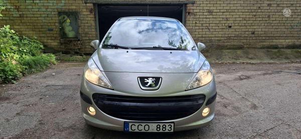 Grey Peugeot 207 2007 in Vilnius, with an engine capacity of 1.40 L and mileage of 116 thousand km for 470 €, photo 4 on AUTOMOTO.COM.LV