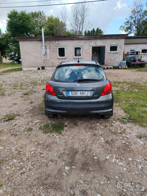 Grey Peugeot 207 2007 in Tallinn, with an engine capacity of 1.60 L and mileage of 164 thousand km for 1200 €, photo 3 on AUTOMOTO.COM.LV