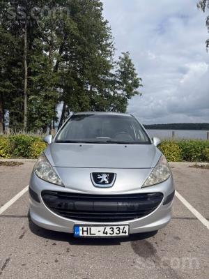 Pelēks Peugeot 207 2007 Daugavpils, ar dzinēja tilpumu 1.40 L un nobraukumu 147 tūkst. km par 1100 €, foto 3 vietnē AUTOMOTO.COM.LV