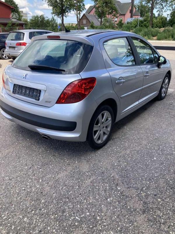 Grey Peugeot 207 2007 in Rokiskis, with an engine capacity of 1.60 L and mileage of 67 thousand km for 3100 €, photo 4 on AUTOMOTO.COM.LV
