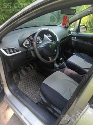 Grey Peugeot 207 2007 in Preili, with an engine capacity of 1.60 L and mileage of 0 thousand km for 850 €, photo 8 on AUTOMOTO.COM.LV