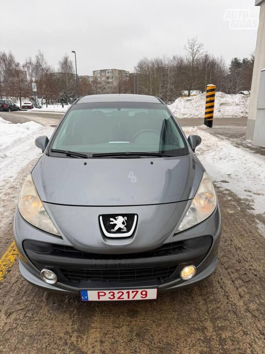 Grey Peugeot 207 2008 in Vilnius, with an engine capacity of 1.60 L and mileage of 24 thousand km for 1650 €, photo 6 on AUTOMOTO.COM.LV