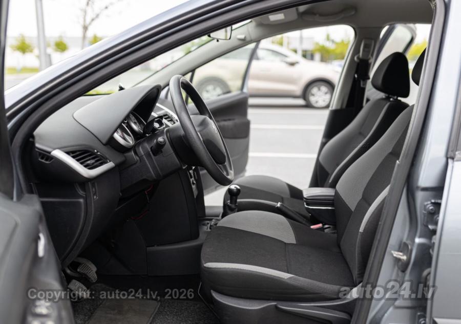 Grey Peugeot 207 2008 in Tallinn, with an engine capacity of 1.40 L and mileage of 155 thousand km for 1998 €, photo 20 on AUTOMOTO.COM.LV