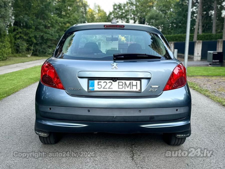 Grey Peugeot 207 2008 in Tallinn, with an engine capacity of 1.40 L and mileage of 158 thousand km for 1190 €, photo 6 on AUTOMOTO.COM.LV