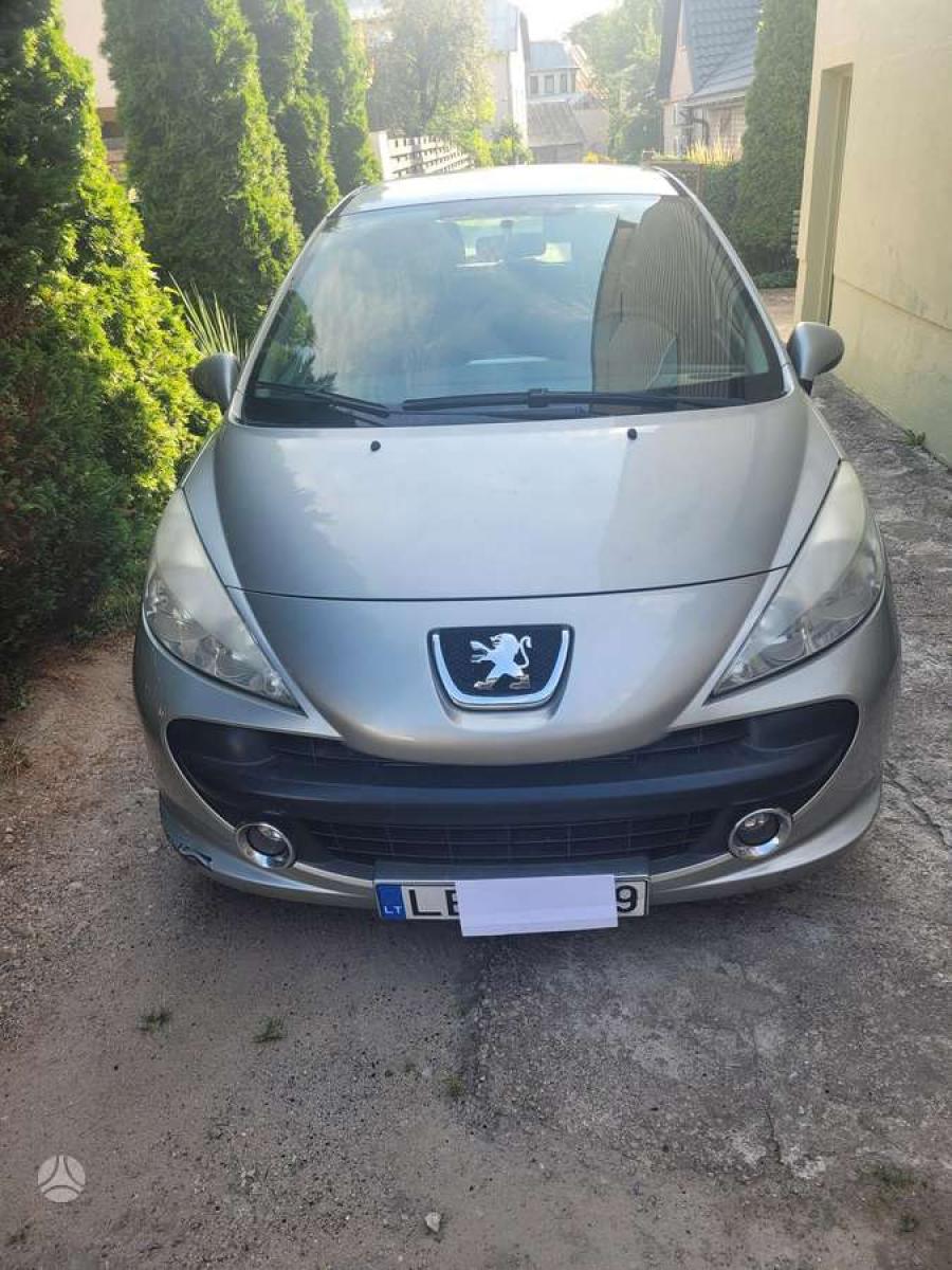 Pelēks Peugeot 207 2008 Kauņa, ar dzinēja tilpumu 1.60 L un nobraukumu 202 tūkst. km par 1000 €, foto 1 vietnē AUTOMOTO.COM.LV