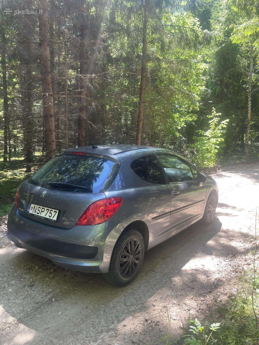 Grey Peugeot 207 2008 in Kelme, with an engine capacity of 1.40 L and mileage of 142 thousand km for 1200 €, photo 5 on AUTOMOTO.COM.LV