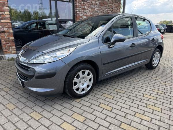 Grey Peugeot 207 2009 in Talsi, with an engine capacity of 1.40 L and mileage of 84 thousand km for 2995 €, photo 1 on AUTOMOTO.COM.LV