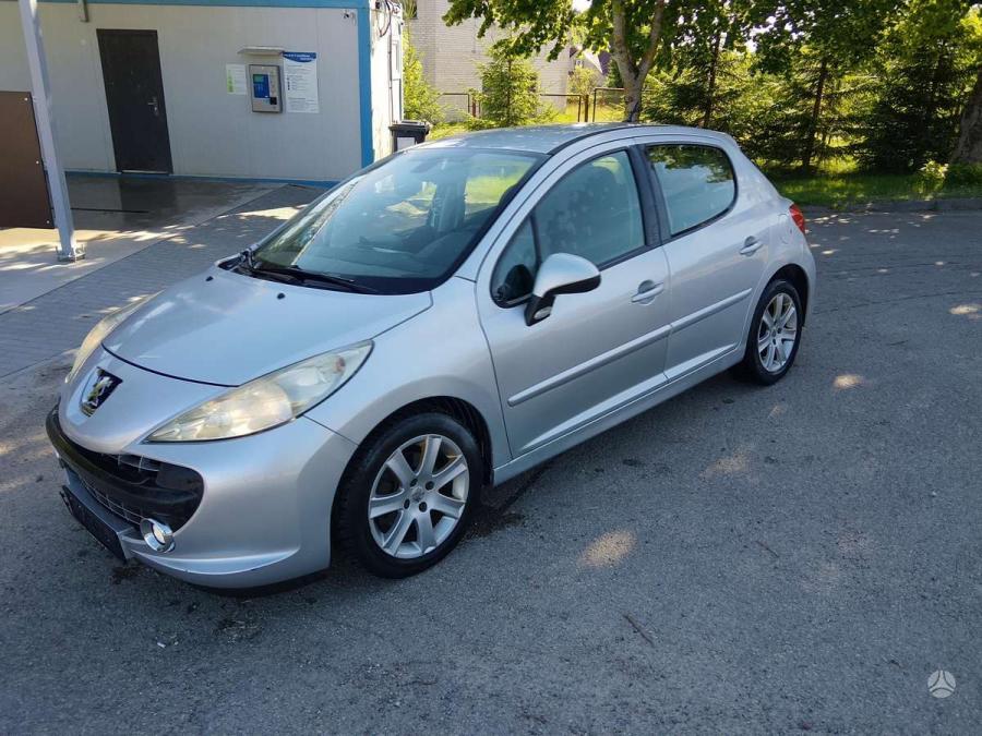 Pelēks Peugeot 207 2009 Šilalė, ar dzinēja tilpumu 1.56 L un nobraukumu 240 tūkst. km par 1250 €, foto 8 vietnē AUTOMOTO.COM.LV