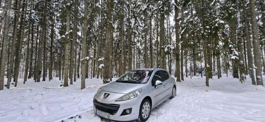 Grey Peugeot 207 2010 in Panevezys, with an engine capacity of 1.40 L and mileage of 175 thousand km for 1999 €, photo 3 on AUTOMOTO.COM.LV
