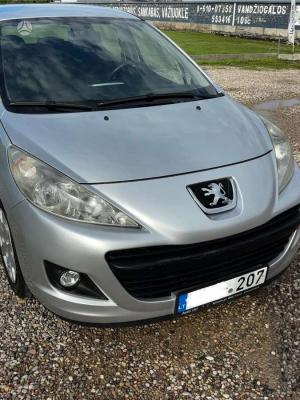 Pelēks Peugeot 207 2012 Kauņa, ar dzinēja tilpumu 0.00 L un nobraukumu 128 tūkst. km par 2500 €, foto 4 vietnē AUTOMOTO.COM.LV