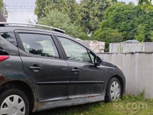 Серый Пежо 207 2007 в Рига, объемом двигателя 1.60 л и пробегом 350 тыс. км за 350 €, фото  на AUTOMOTO.COM.LV