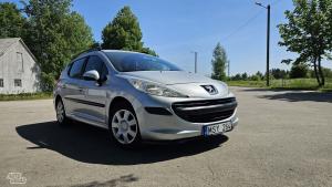 Pelēks Peugeot 207 2008 Kelmė, ar dzinēja tilpumu 1.60 L un nobraukumu 280 tūkst. km par 1500 €, foto  vietnē AUTOMOTO.COM.LV
