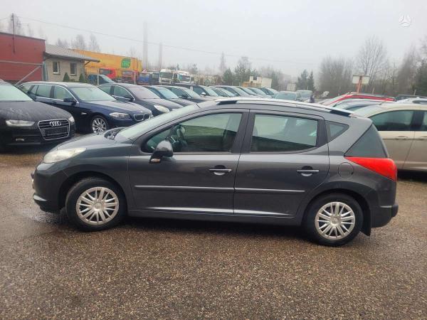 Grey Peugeot 207 2008 in Telschi, with an engine capacity of 1.56 L and mileage of 200 thousand km for 2999 €, photo 6 on AUTOMOTO.COM.LV