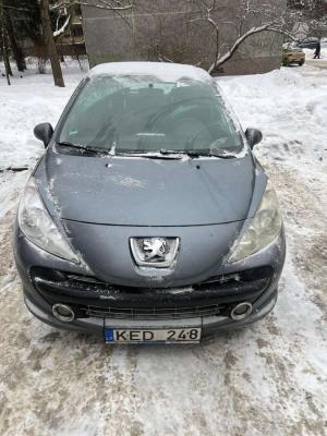 Grey Peugeot 207 2008 in Vilnius, with an engine capacity of 0.00 L and mileage of 224 thousand km for 2100 €, photo 4 on AUTOMOTO.COM.LV