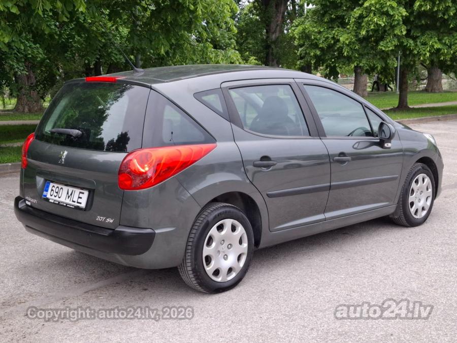 Pelēks Peugeot 207 2008 Tartu, ar dzinēja tilpumu 1.40 L un nobraukumu 210 tūkst. km par 2490 €, foto 6 vietnē AUTOMOTO.COM.LV
