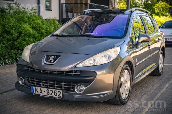 Grey Peugeot 207 2008 in Riga, with an engine capacity of 1.60 L and mileage of 0 thousand km for 2290 €, photo 1 on AUTOMOTO.COM.LV
