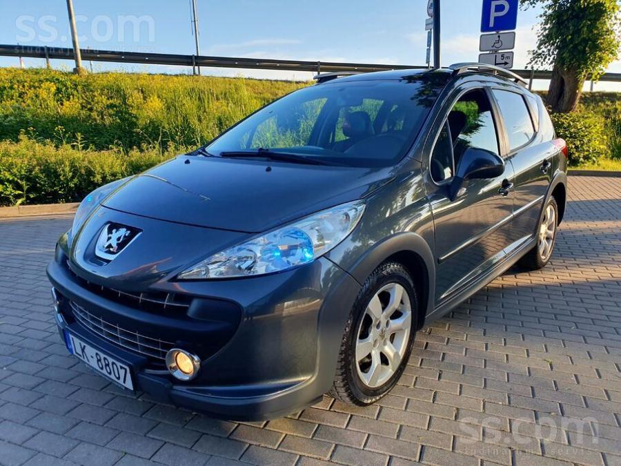 Grey Peugeot 207 2008 in Daugavpils, with an engine capacity of 1.60 L and mileage of 0 thousand km for 1950 €, photo 7 on AUTOMOTO.COM.LV