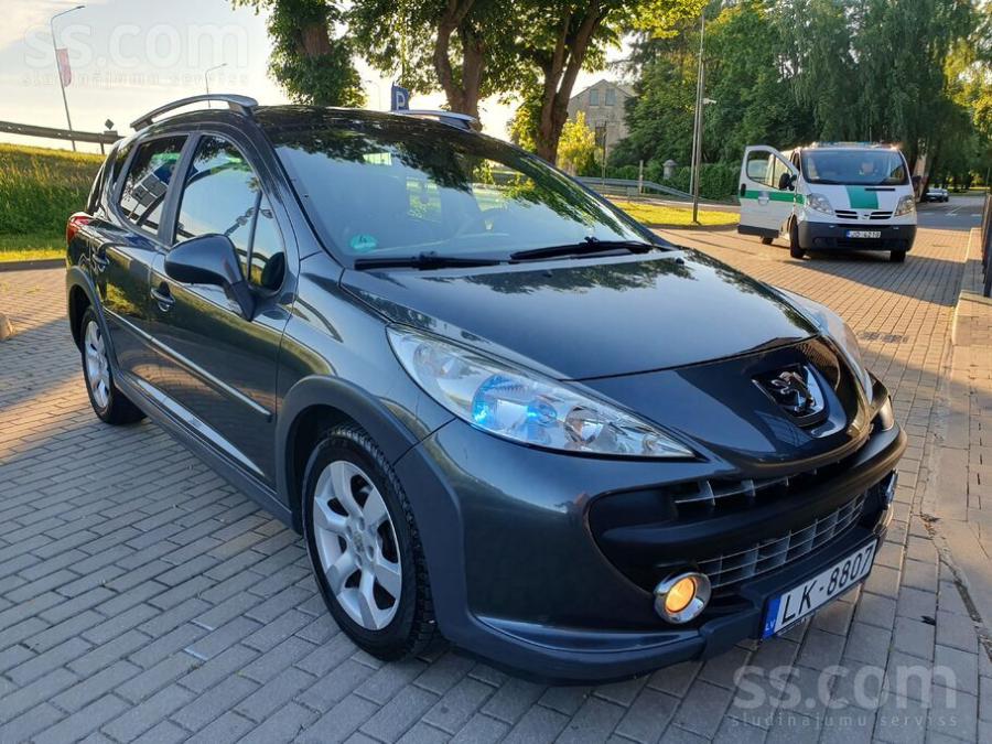 Grey Peugeot 207 2008 in Daugavpils, with an engine capacity of 1.60 L and mileage of 0 thousand km for 1950 €, photo 9 on AUTOMOTO.COM.LV