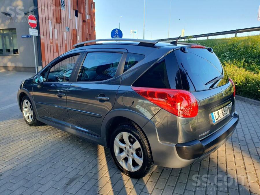 Grey Peugeot 207 2008 in Daugavpils, with an engine capacity of 1.60 L and mileage of 0 thousand km for 1950 €, photo 15 on AUTOMOTO.COM.LV