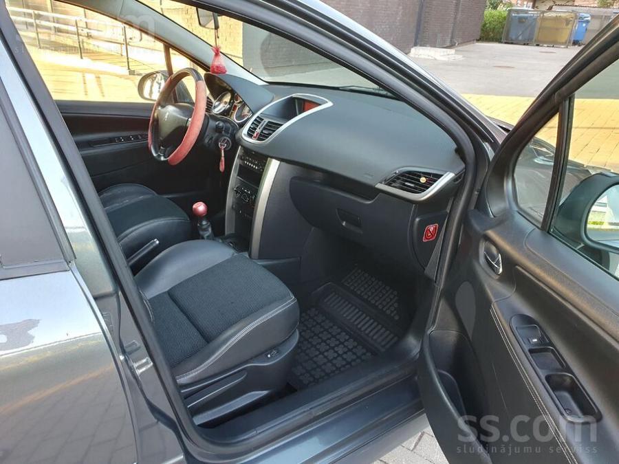 Grey Peugeot 207 2008 in Daugavpils, with an engine capacity of 1.60 L and mileage of 0 thousand km for 1950 €, photo 24 on AUTOMOTO.COM.LV