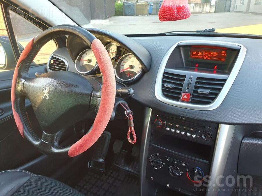 Grey Peugeot 207 2008 in Daugavpils, with an engine capacity of 1.60 L and mileage of 0 thousand km for 1950 €, photo 26 on AUTOMOTO.COM.LV