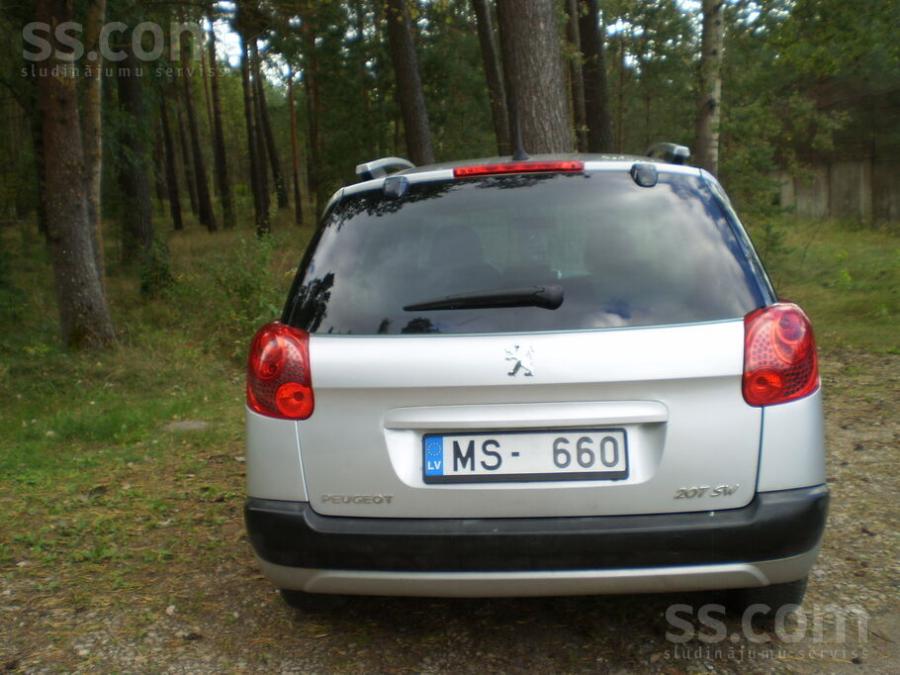 Pelēks Peugeot 207 2009 Daugavpils, ar dzinēja tilpumu 1.60 L un nobraukumu 270 tūkst. km par 1780 €, foto 10 vietnē AUTOMOTO.COM.LV