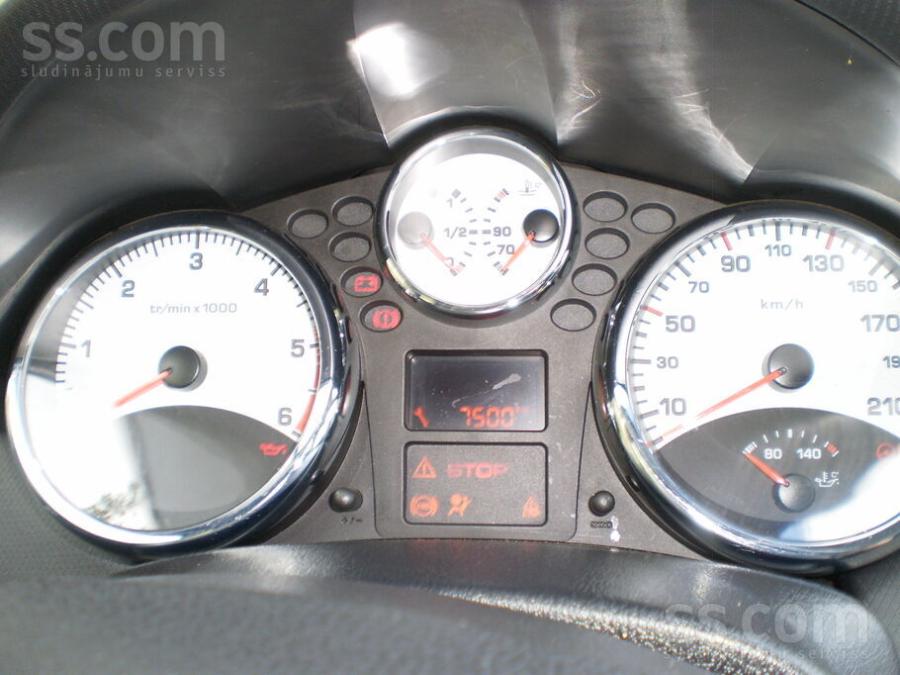 Pelēks Peugeot 207 2009 Daugavpils, ar dzinēja tilpumu 1.60 L un nobraukumu 270 tūkst. km par 1780 €, foto 23 vietnē AUTOMOTO.COM.LV