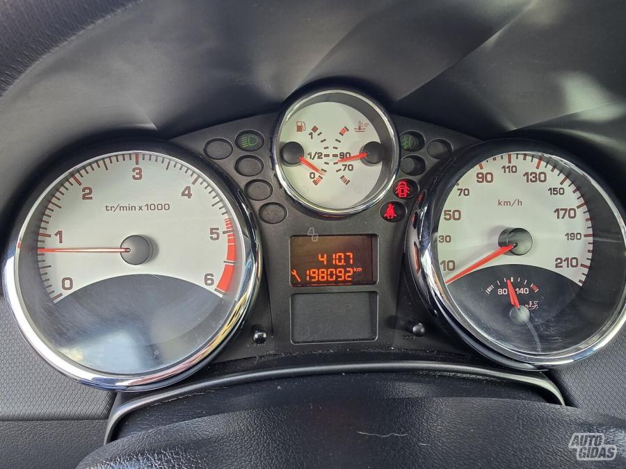 Peugeot 207 2006 in Vilnius, with an engine capacity of 1.60 L and mileage of 198 thousand km for 1250 €, photo 14 on AUTOMOTO.COM.LV