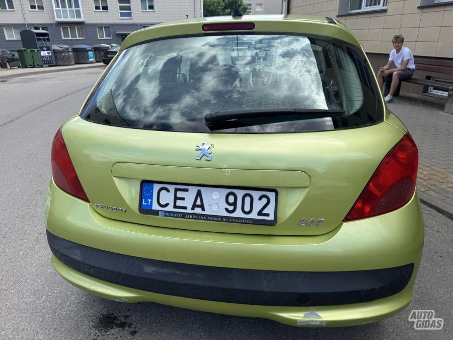 Peugeot 207 2007 in Kaunas, with an engine capacity of 1.60 L and mileage of 170 thousand km for 750 €, photo 7 on AUTOMOTO.COM.LV